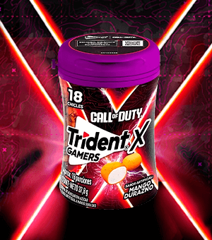 Chicle Trident X Call of Duty