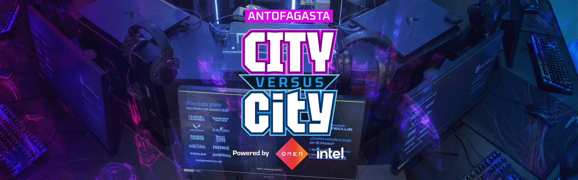 City Versus City powered by OMEN | Movistar Gameclub